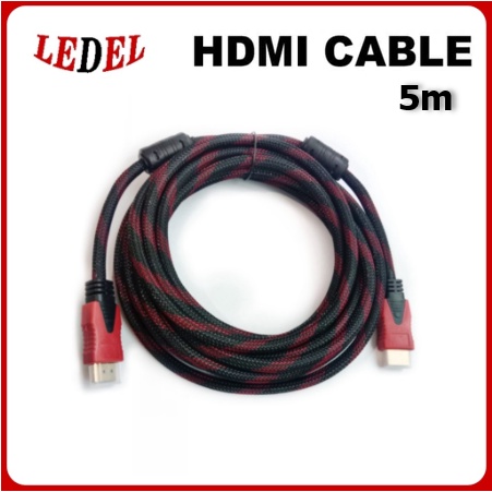 Jual Kabel Hdmi to Hdmi 1.5m / 3m/ 5m / 10m V1.4 Laptop Ke Tv Ke Dvr Cctv Ke Monitor Komputer ...