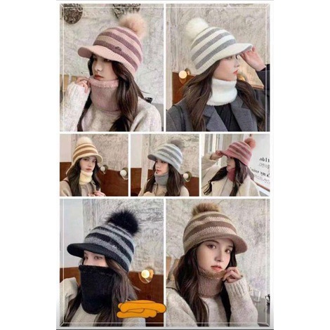 Jual Topi Musim Dingin Wanita Topi Fashion Winte Topi Fashion Korea ...