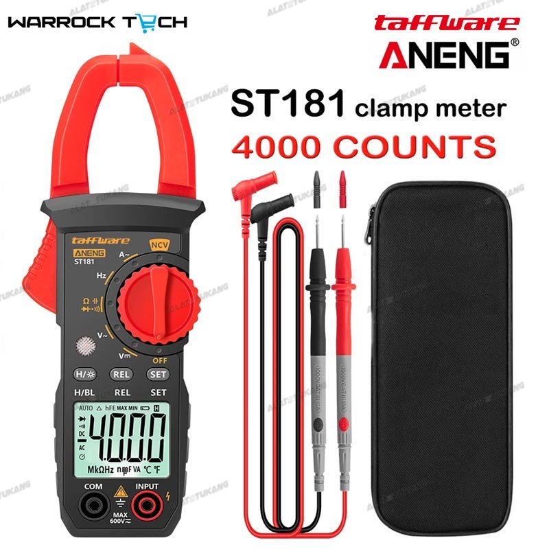 Jual Taffware ST181 ANENG Tang Ampere Digital Avometer Multimeter ...