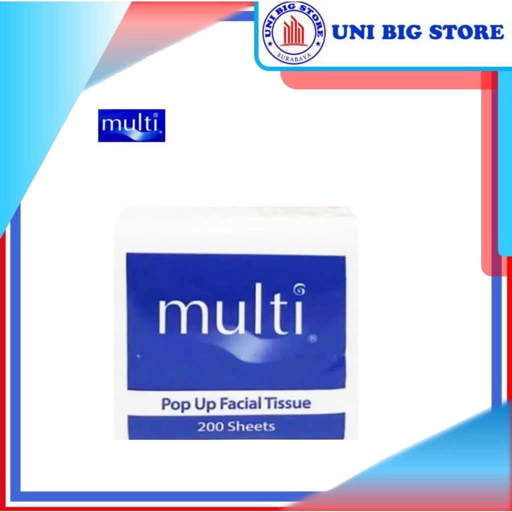 Jual Tisu Multi Pop Up Meja Mini Facial Tissue 200 Sheets | Shopee ...