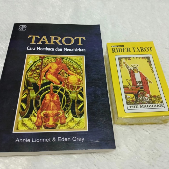 Jual Play Tarot Waite Rider + Buku Tarot Cara Membaca Dan Menafsirkan ...
