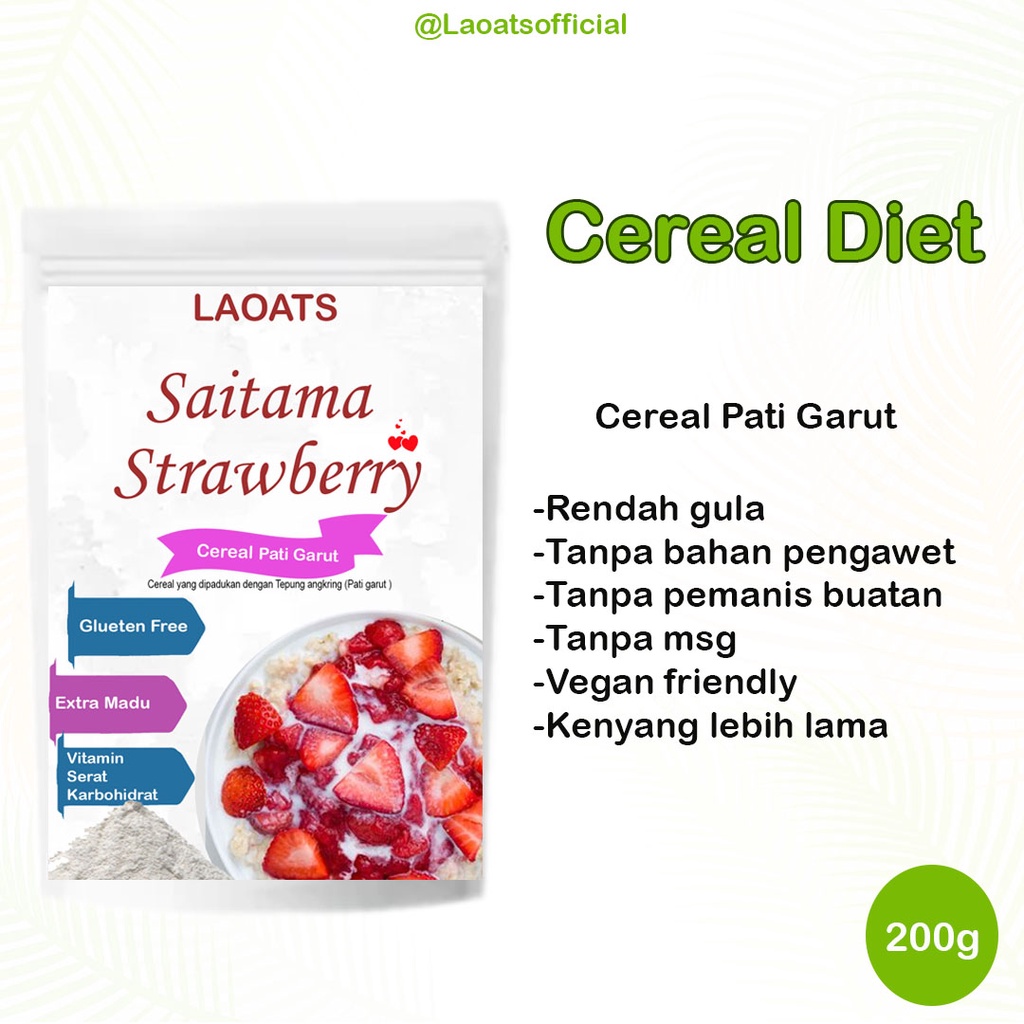 Jual Sereal Diet Pelangsing Penurun Berat Badan Rolled Oat Almond Milk ...