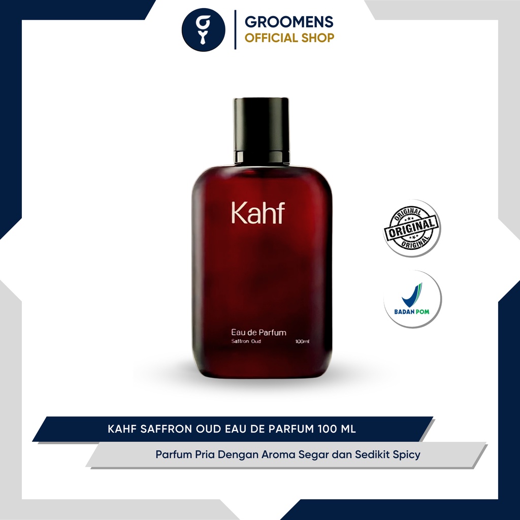 Jual Kahf Saffron Oud Eau de Parfum 100 ml | Shopee Indonesia