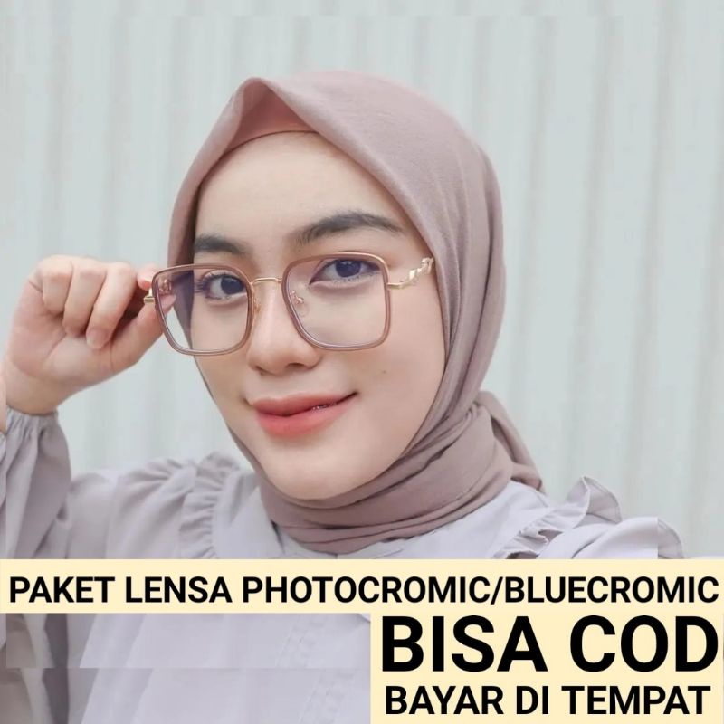 Jual KACAMATA LENSA BLUECRIMIC 21050 // KACAMATA KEKINIAN // KACAMATA ...