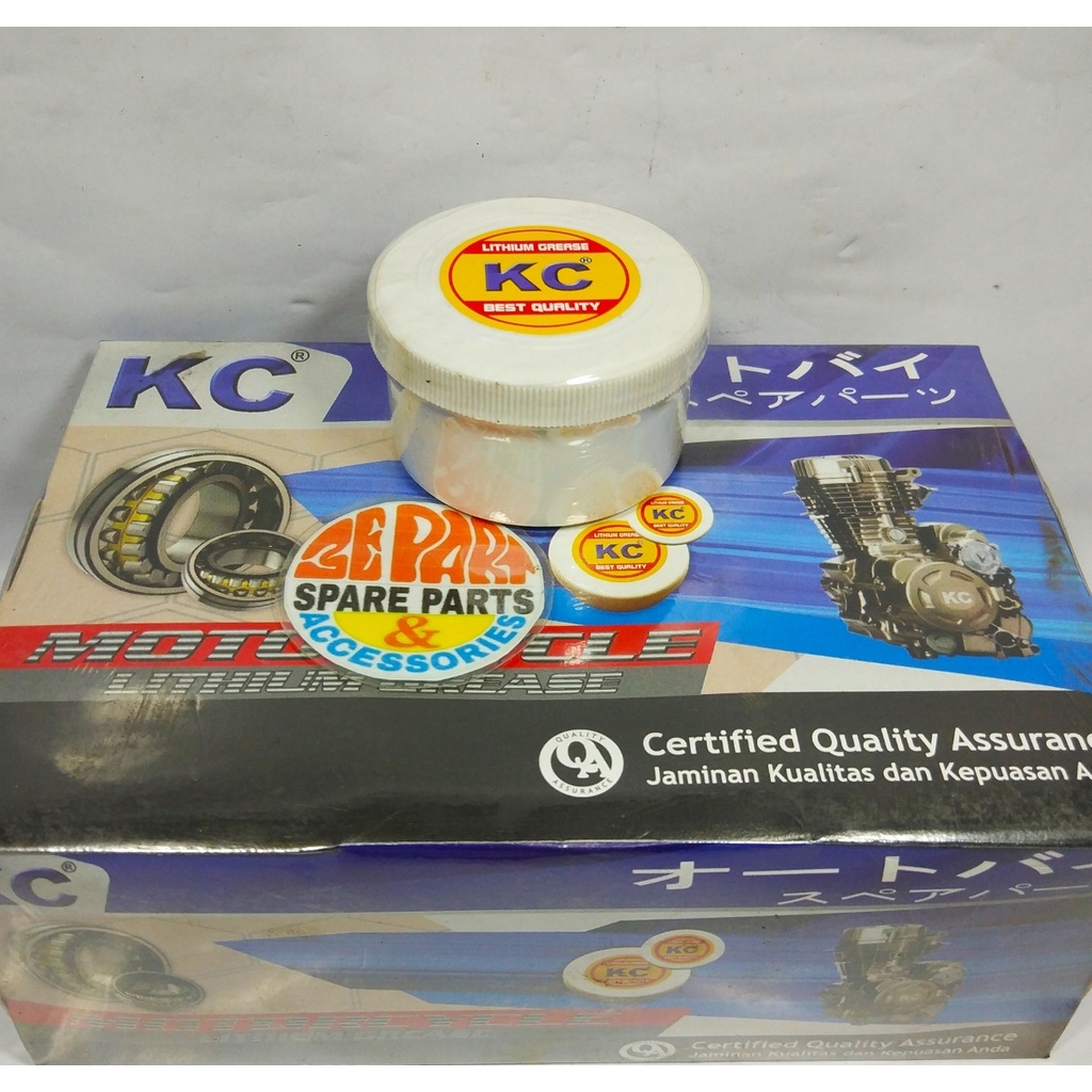 Jual Grease Gemuk Stempet KC 30 Gram Lithium High Temperatur | Shopee ...
