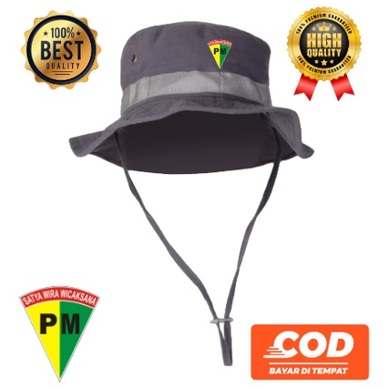 Jual Topi gunung topi rimba Logo POLISI MILITER bidadari fashion ...