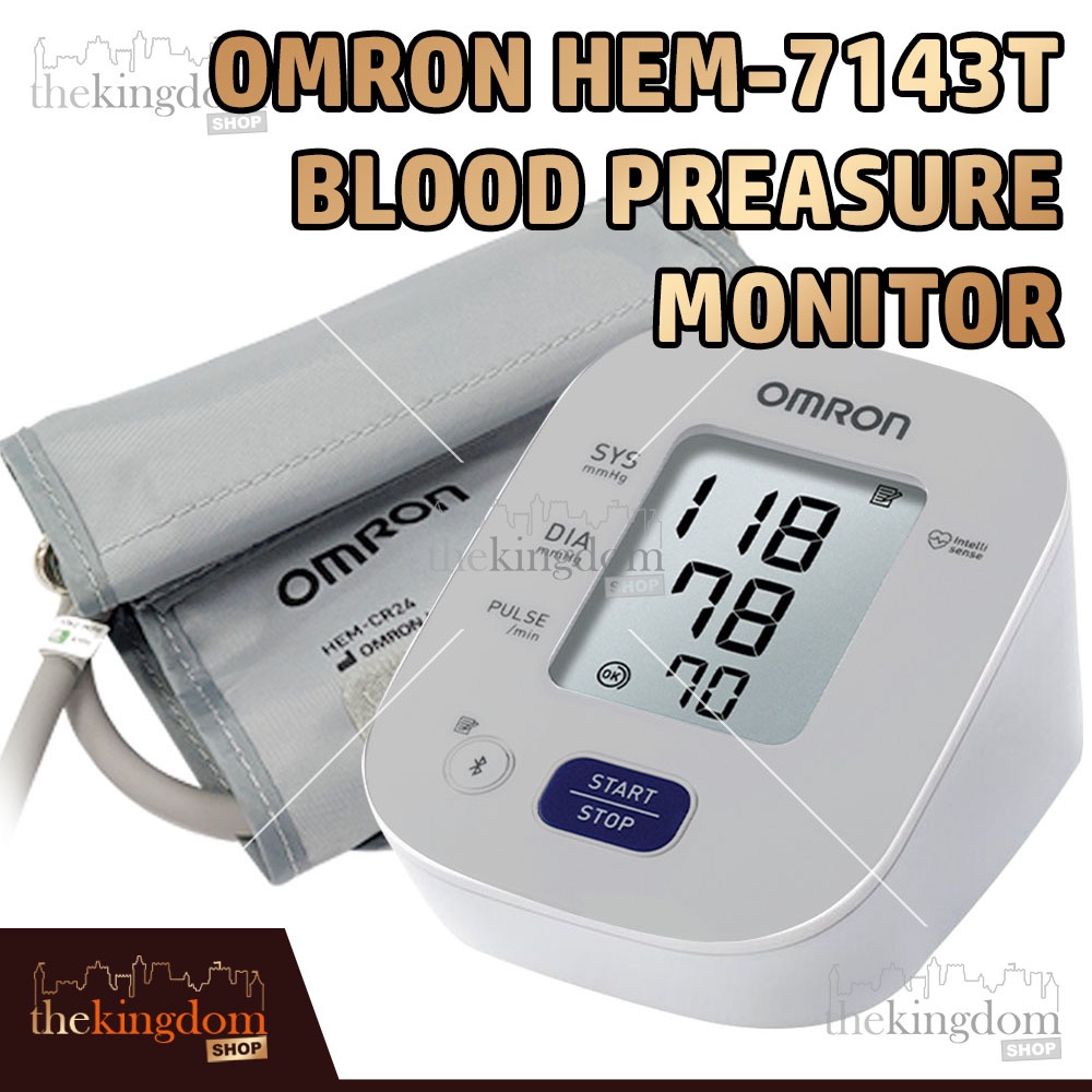 Jual Omron HEM-7143T1 Tensimeter Digital 7143T-1 Tensi 7143 Tekanan Darah | Shopee Indonesia