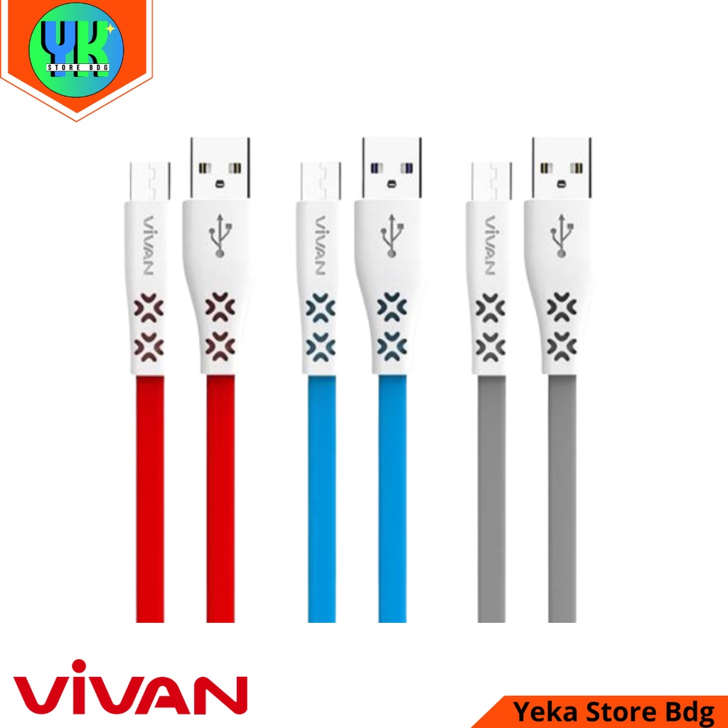 Jual Kabel Data VIVAN CTM100 2.4A (Fast Charging Vivan CTM100 Kapsul ...