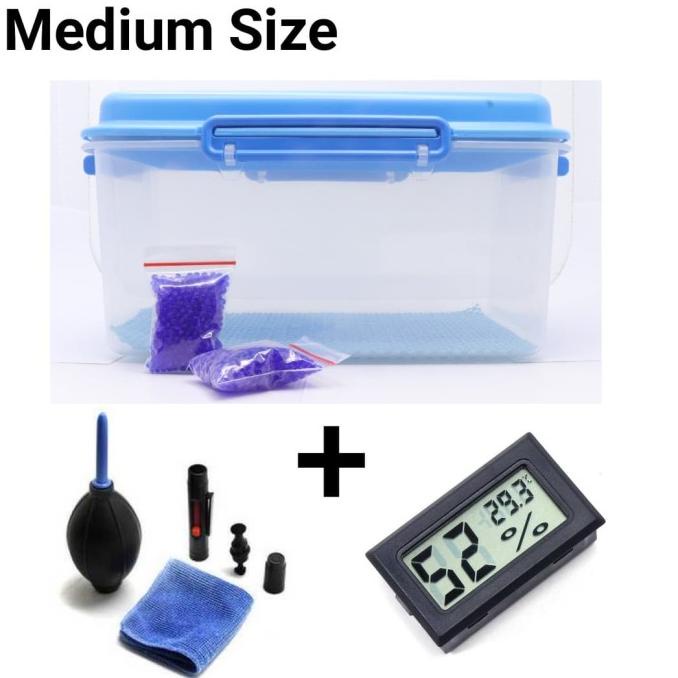 Jual Drybox - Dry box Kamera Dslr Mirorles paket Lengkap | Shopee Indonesia