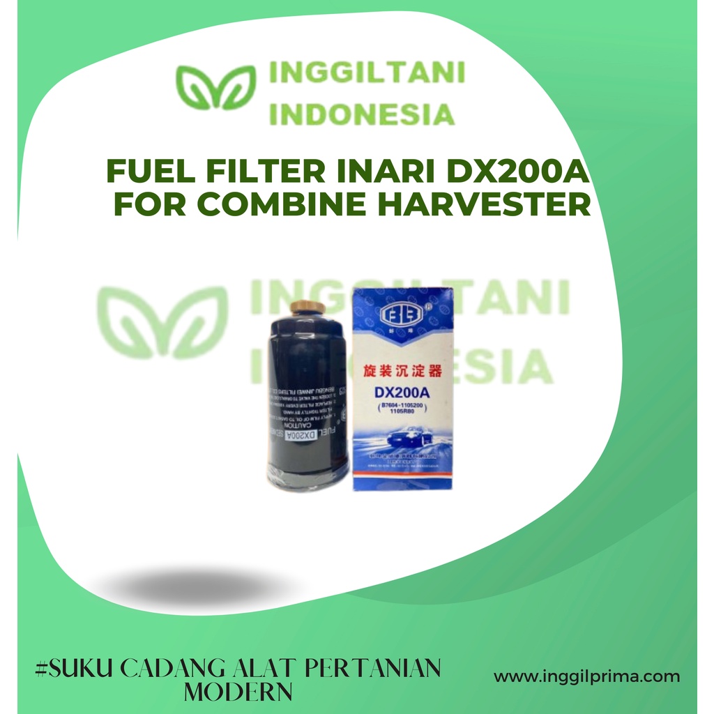 Jual FILTER SOLAR INARI DX200A for COMBINE HARVESTER INGGILTANI ...