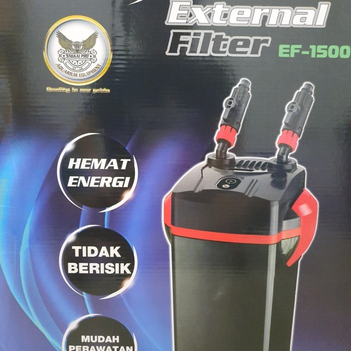 Jual Pompa Aquarium Canister EXTERNAL FILTER SAKKAI PRO EF 1500 36 Watt ...