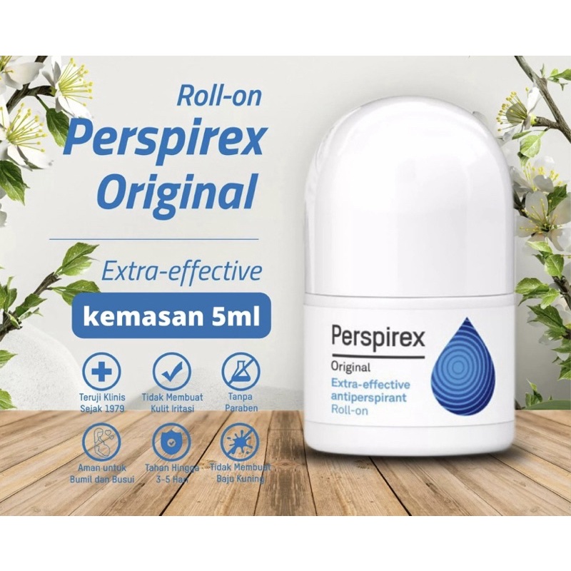 Jual Perspirex Original Antiperspirant Roll On - 5ml | Shopee Indonesia