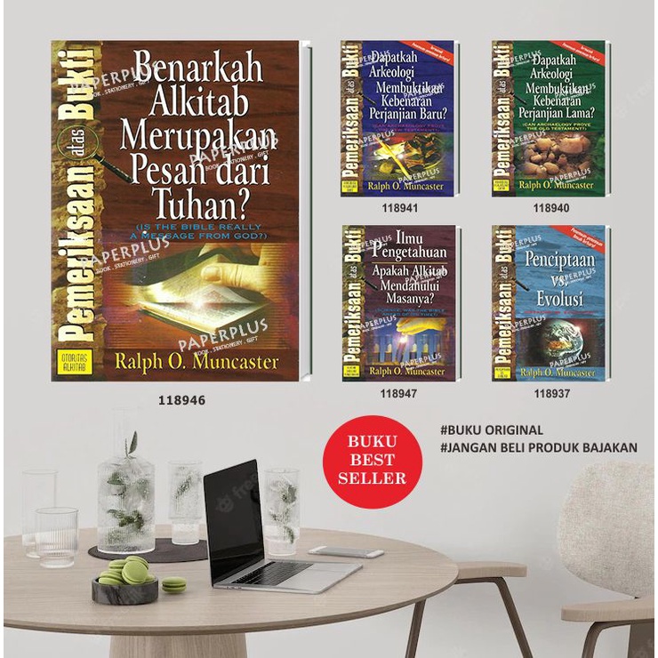 Jual Buku Rohani / Pemeriksaan Atas Bukti: Benarkah Alkitab Merupakan ...