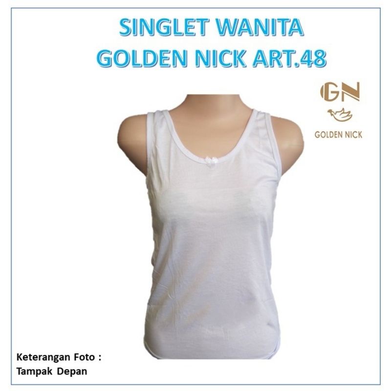 Jual singlet wanita golden nick , yutind / kaos dalam wanita golden ...