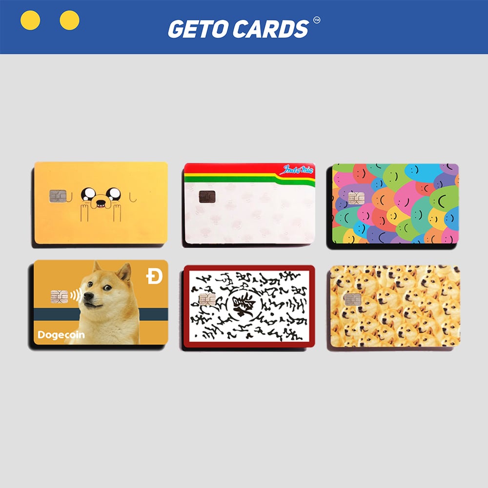 Jual Stiker Sticker Skin Kartu Atm Catalog Season 1 Part 2 | GETOCARD ...
