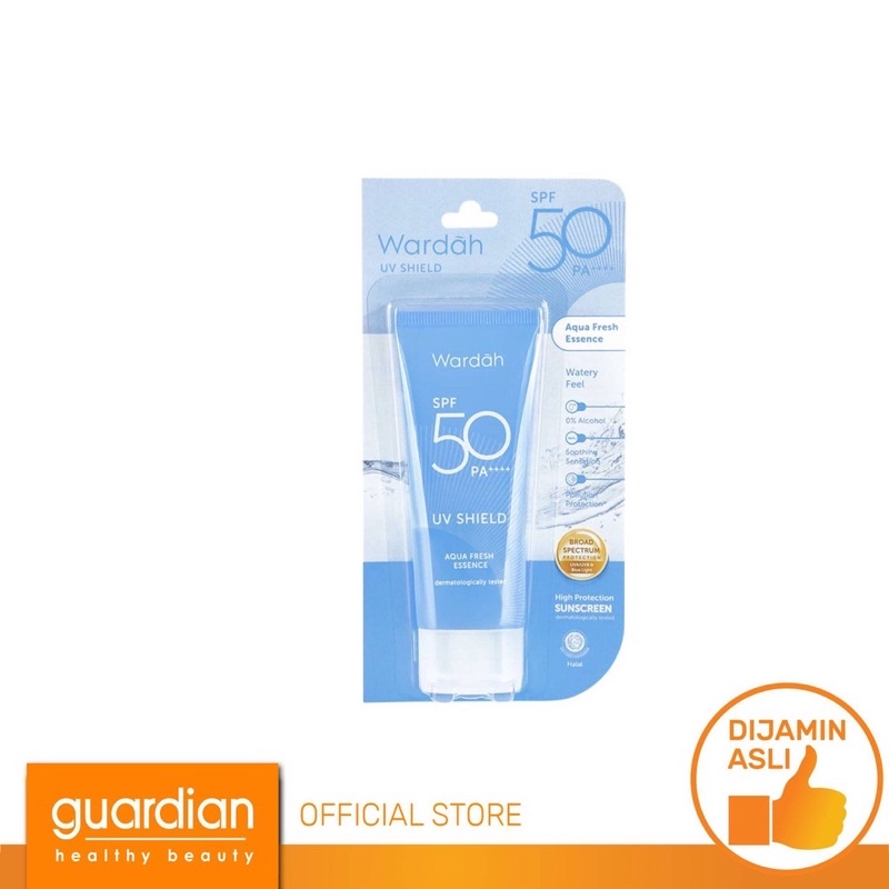 Jual Wardah Spf 50Pa++++ Uv Shield 30Ml ( Kemasan Biru ) | Shopee Indonesia