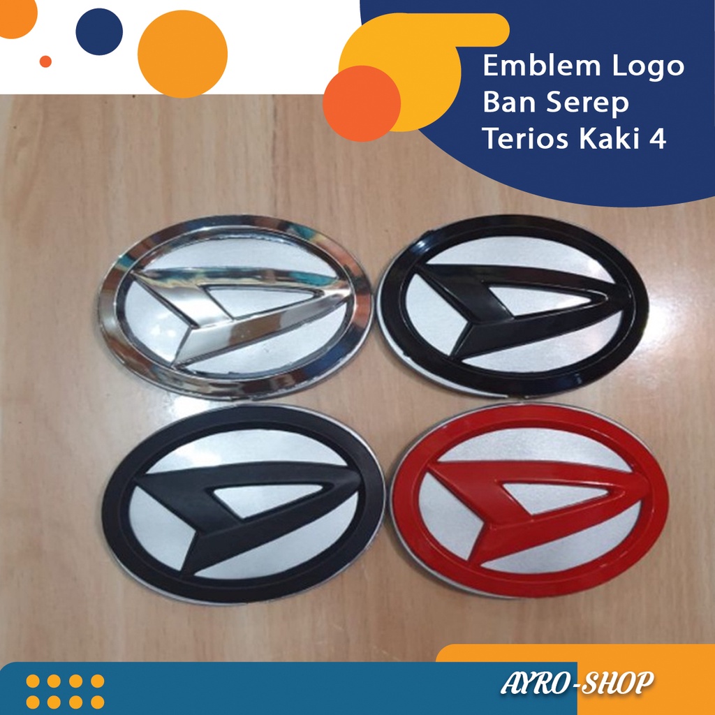 Jual Emblem Logo cover ban serep DAIHATSU TERIOS kaki 4 2008-2015 ...