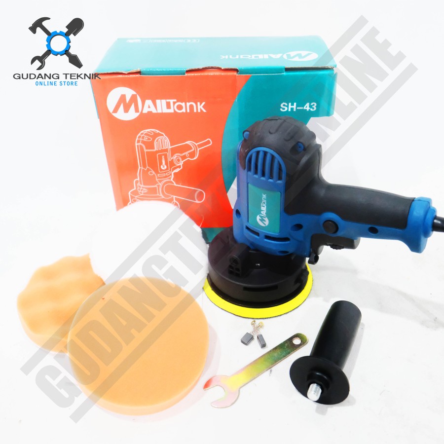 Jual Mesin Poles Body Mobil Motor 5" BENZ X MAILTANK BZ8215 SH43 / Polisher Listrik 5 Inch BZ ...