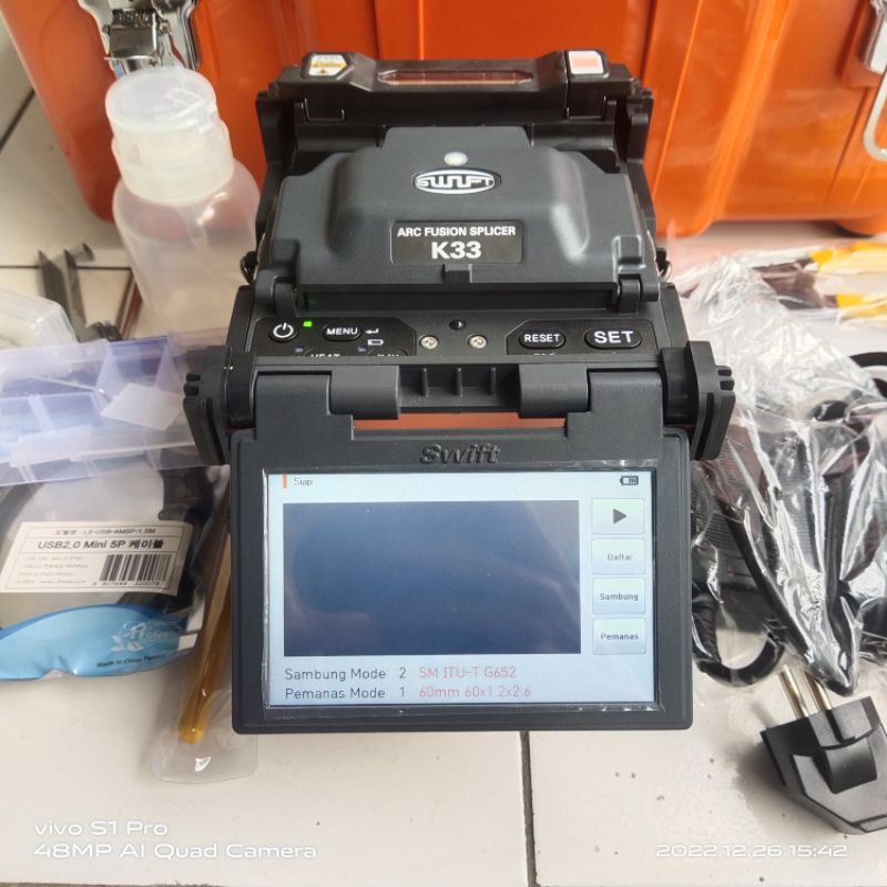 Jual Fusion splicer swift K33 6 motor backbone | Shopee Indonesia