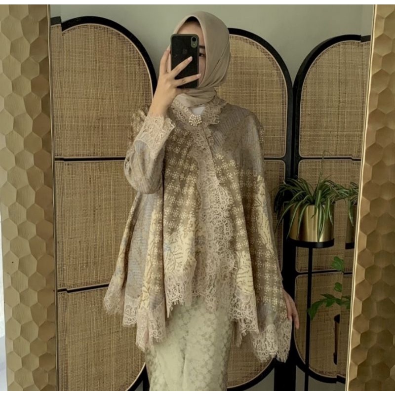 Jual SET BATIK VISCOSE LACE/ OUTER BATIK WITH LACE/ SET BATIK PULOAN ...