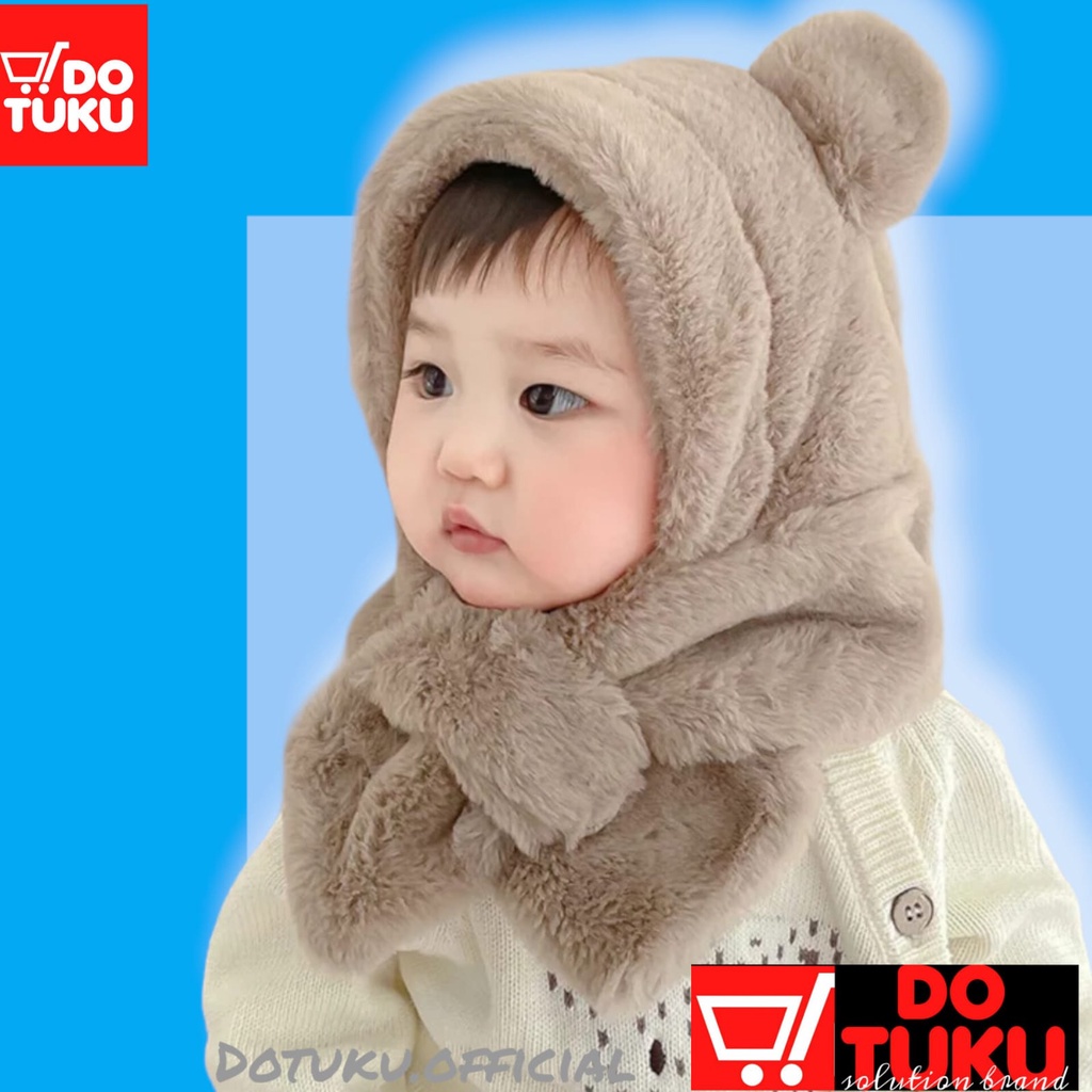 Jual Topi Anak Beruang Lucu Topi Anak Model Beruang Kupluk Anak Kupluk ...