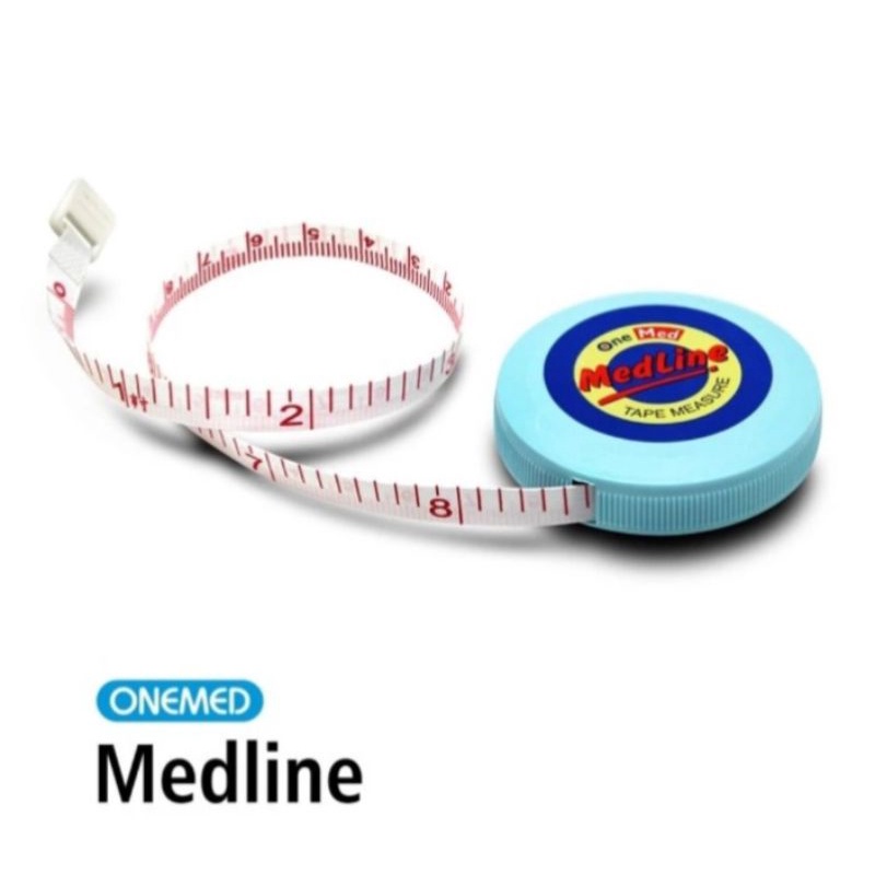 Jual Alat Ukur Medline OneMed 150cm / Meteran Gulung / Pengukur Lingkar ...