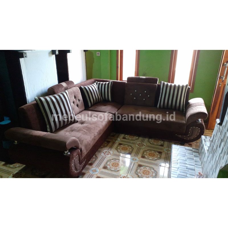 Jual Sofa ggs sudut minimalis ( 210 x 80 x 90 cm² sudut ) | Shopee ...