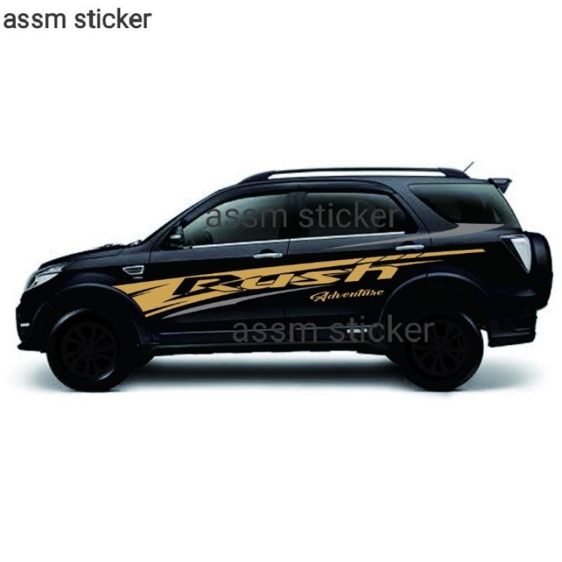 Jual sticker mobil Toyota Rush sticker mobil rush Toyota | Shopee Indonesia