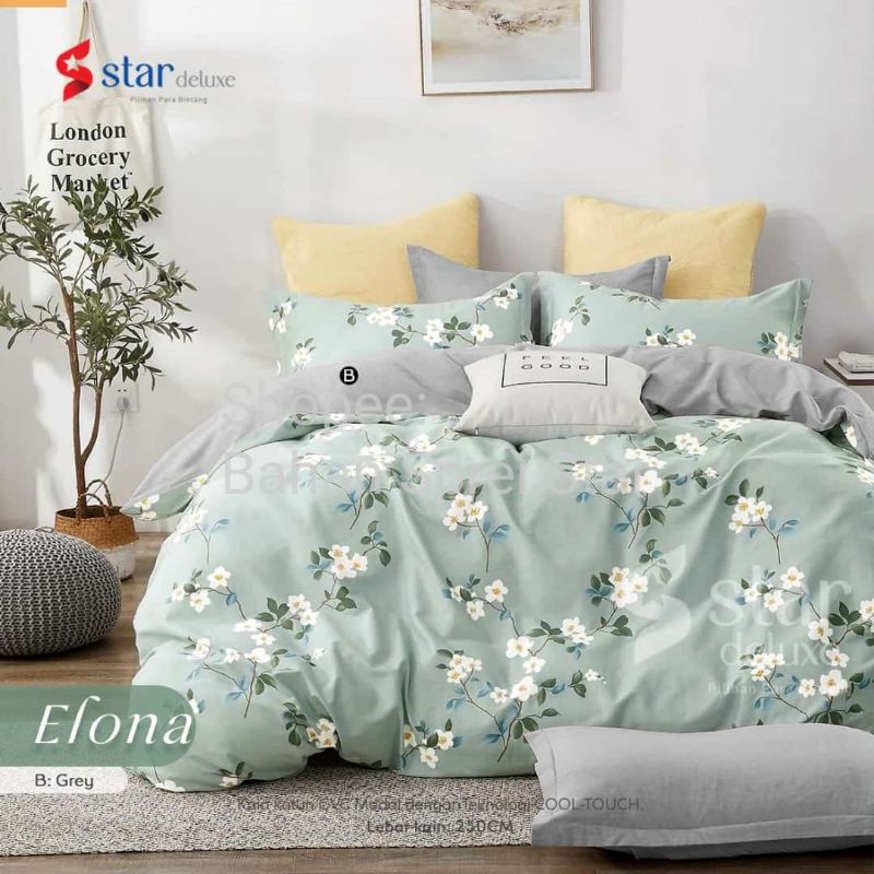 Jual Bahan Kain Sprei Star - Elona | Shopee Indonesia