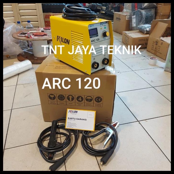 Jual MESIN LAS INVERTER RILON ARC 120 / TRAFO LAS INVERTER RILON ARC ...