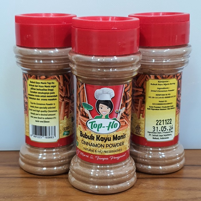 Jual TOPHO BUBUK KAYU MANIS / CINNAMON POWDER 50g | Shopee Indonesia