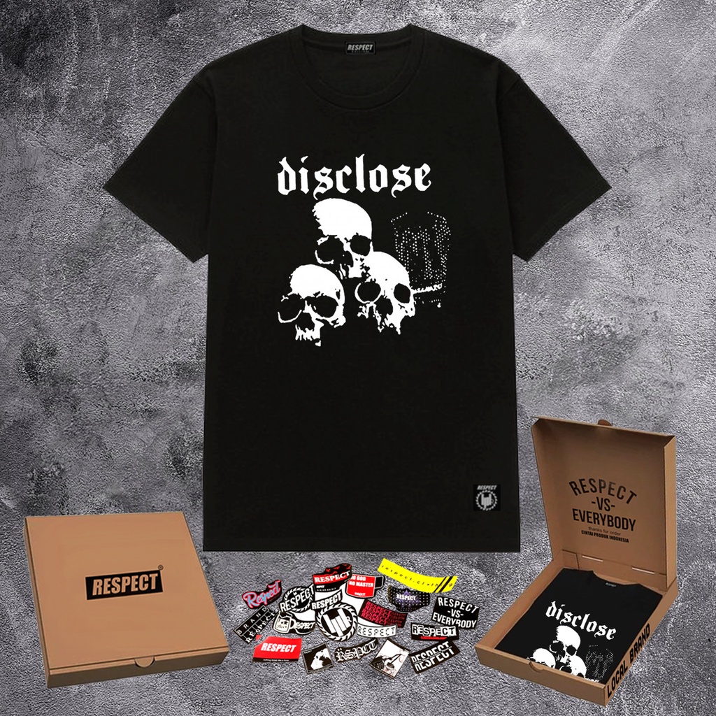 Jual Kaos Disclose Punk Band Luar Negeri Bahan Cotton Combed 24s ...