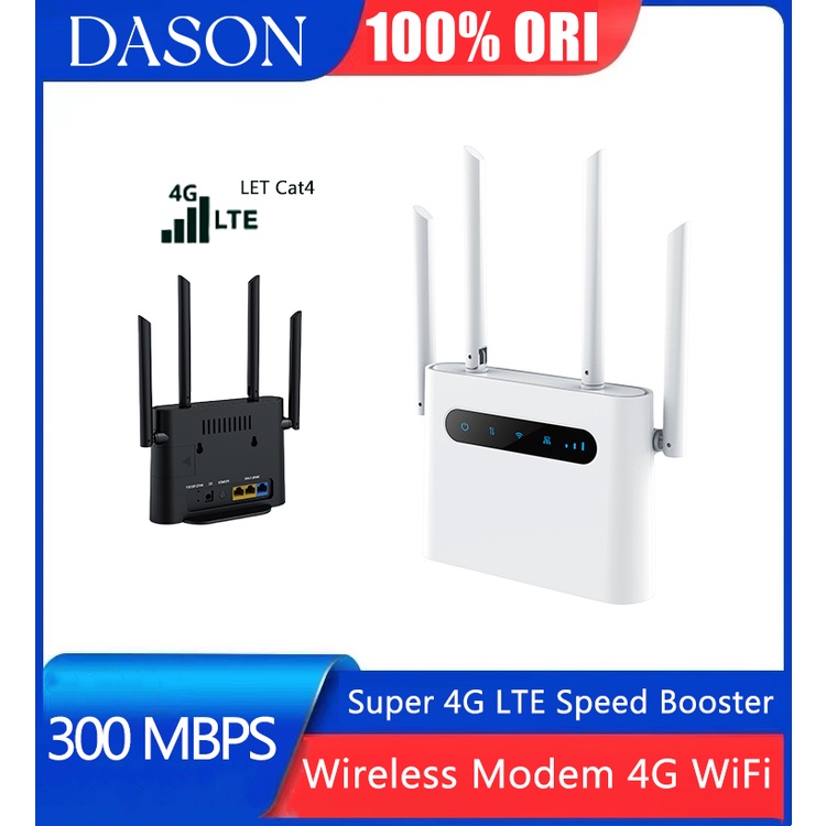 Jual Wireless Modem 4G WiFi 4G LTE Booster Signal Wireless 2.4ghz ...
