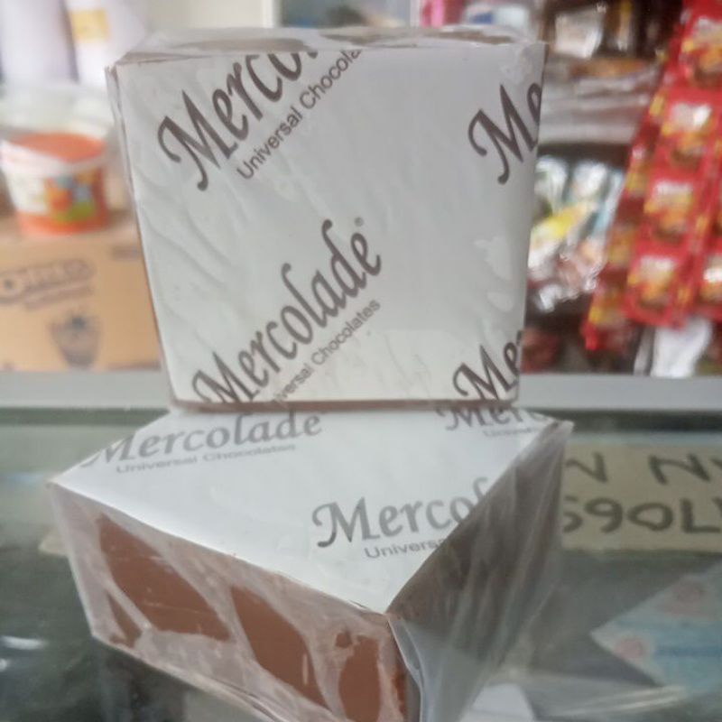 Jual coklat blok mercolade flexy repack 1kg dan 250gr potongan | Shopee ...