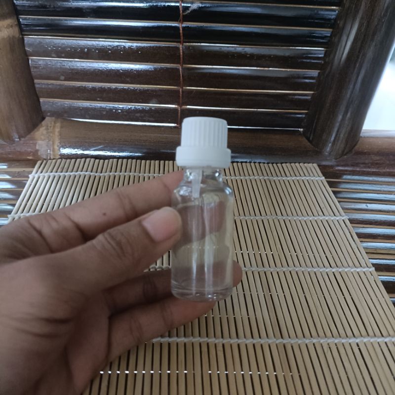 Jual Botol kaca 20ml tutup filler tetes segel / essential oil / droper ...
