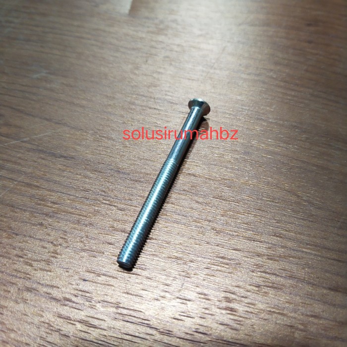 Jual baut mesin 60 mm m5 pantek suku cadang kunci pintu kuda 60mm full ...