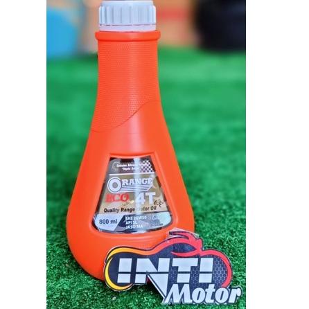 Jual Pengepul Oli Orange 4T untuk motor Bebek 800ml Orange 4T oli mesin ...