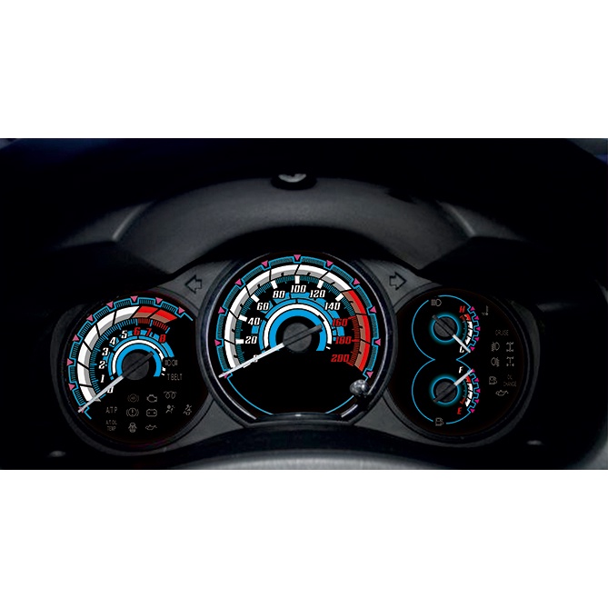 Jual Custom Speedometer Innova Ice Blue | Shopee Indonesia