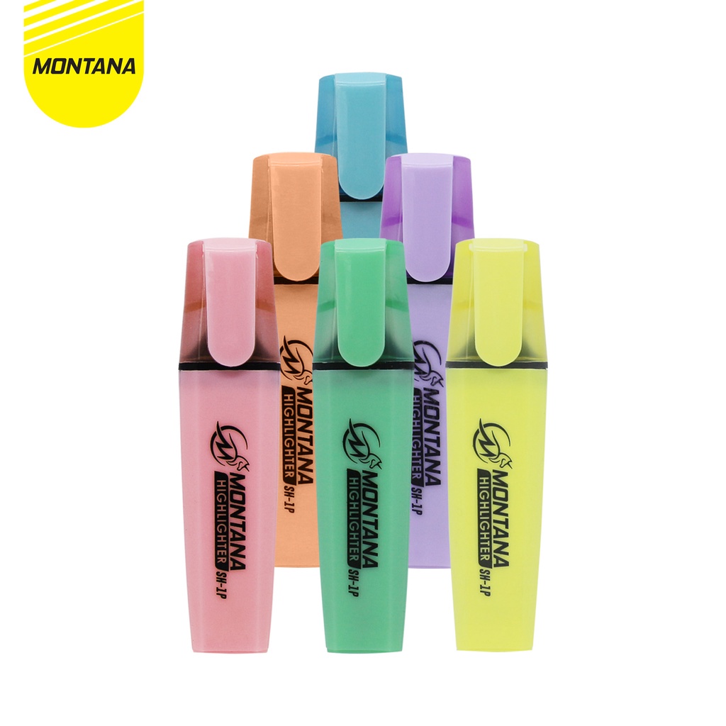 Jual MurahMurahATK Highlighter / Penanda Berwarna / Color Pastel SH-1P ...