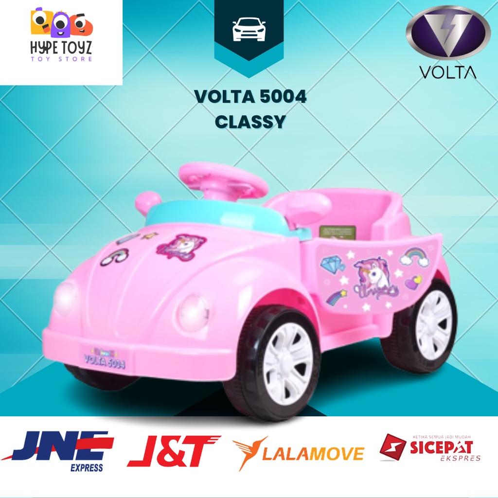 Jual Mainan Mobil Aki Anak Mini Cooper Mobil Anak VOLTA Classy 5004 6 ...
