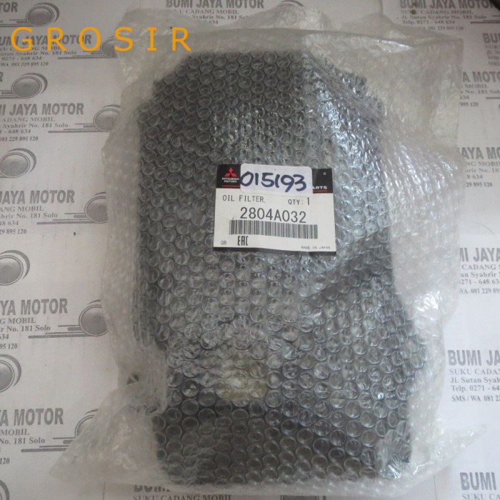 Jual GROSIR : FILTER OIL MATIC ANPS DAKKAR MITSUBISHI GENUINE 2804A032 ...