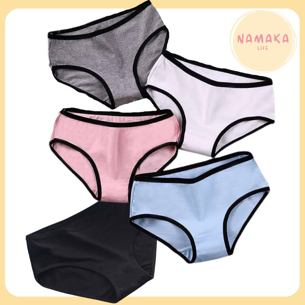 Jual [NL] CELANA DALAM DALAMAN WANITA COTTON MURNI PURE BRIEF SEGITIGA ...