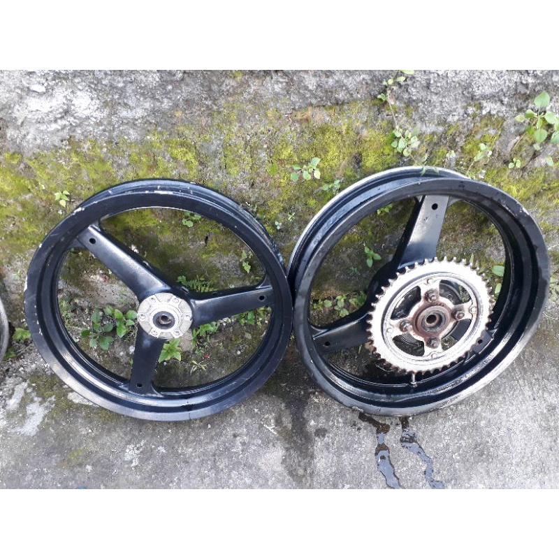 Jual velg pelek roda racing resing tapak lebar ring 17 merk AXIO honda ...