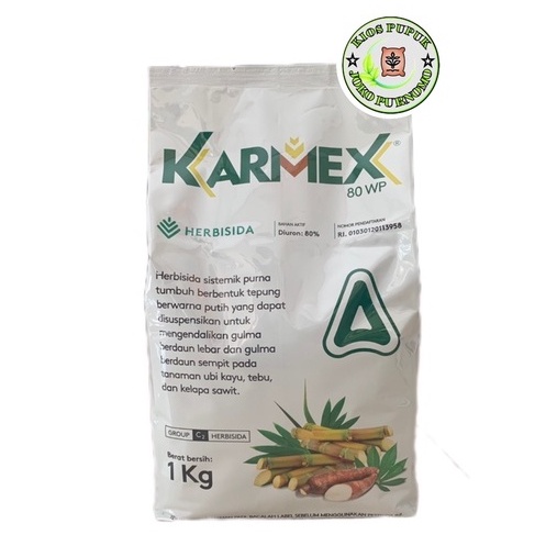 Jual KARMEX 80WP HERBISIDA PURNA TUMBUH 1KG (DIURON 80%) | Shopee Indonesia