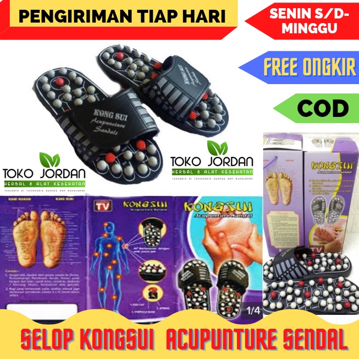 Jual SENDAL TERAPI REFLEKSI KONGSUI ACUPUNTURE SANDAL KONGSUI SANDAL ...