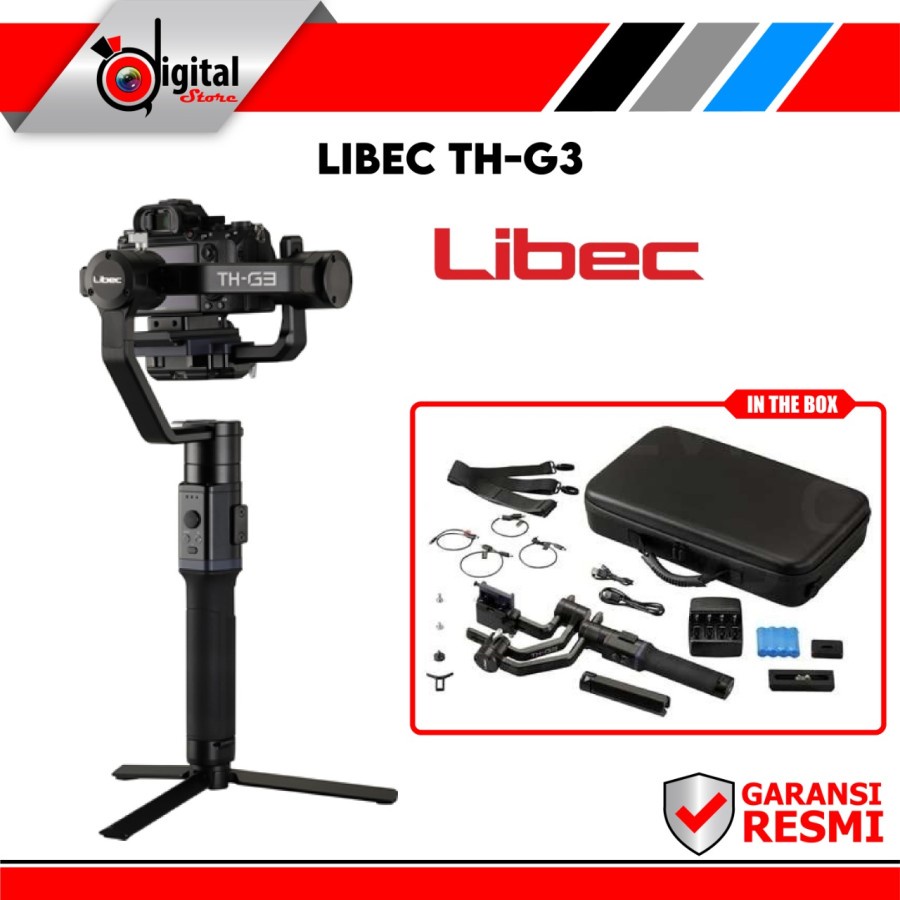 Jual LIBEC TH-G3 MULTI-ACTION GIMBAL STABILIZER | Shopee Indonesia
