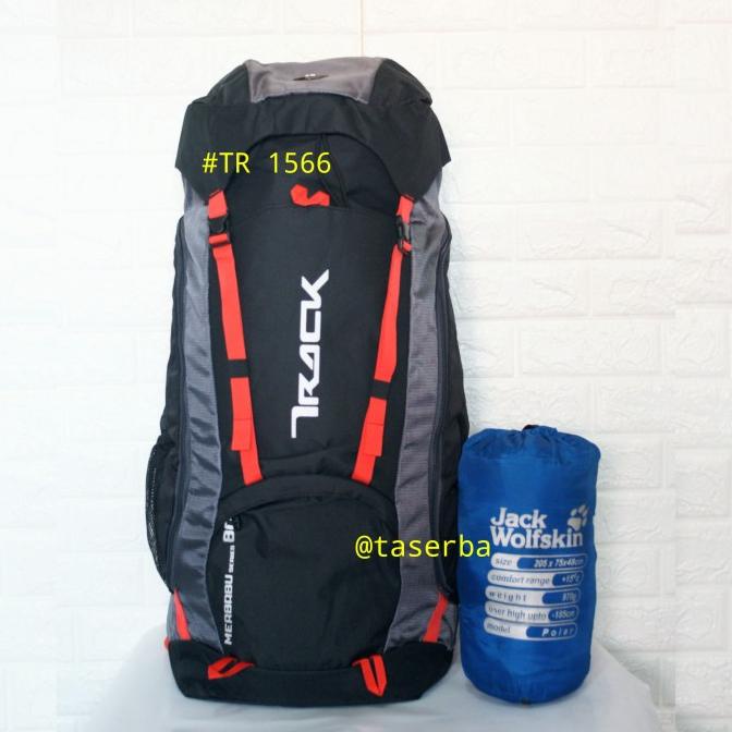 Jual Carrier Cariel Mountain Tas Gunung Backpack Tracker TR 1566 80 L ...