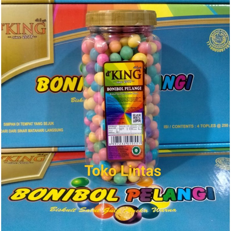 Jual Bonibol Biskuit Salut Cokelat per Toples D'King / Cokelat 3 Combi ...