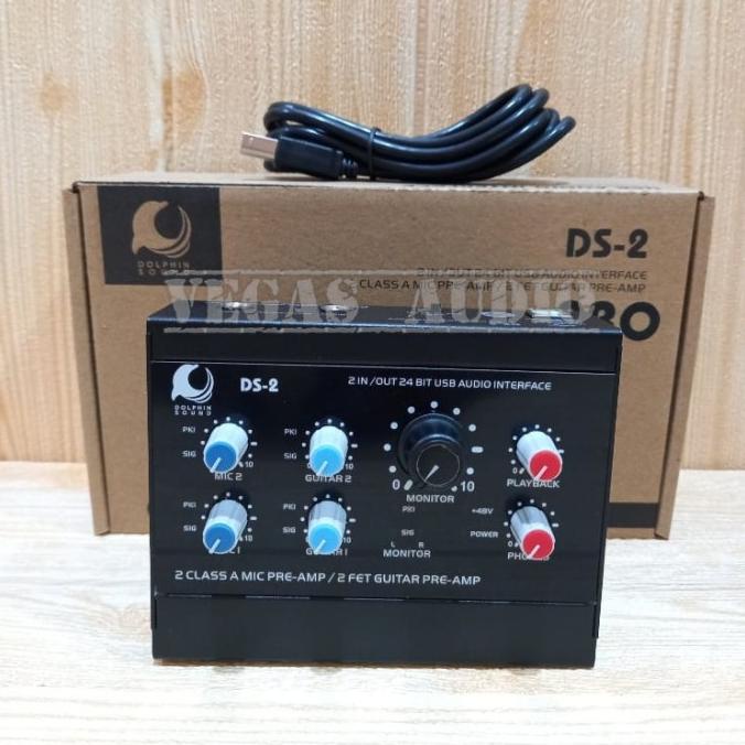 Jual DOLPHIN SOUND DS2 PRO SOUNDCARD ORIGINAL | Shopee Indonesia