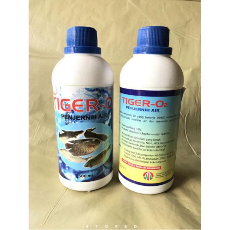Jual TIGER O2 penjernih air 500ml | Shopee Indonesia